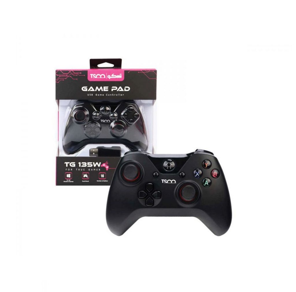 دسته بازی -کامپیوتر-مدل-tsco-tg-135-بازی-gamepad-game-pc